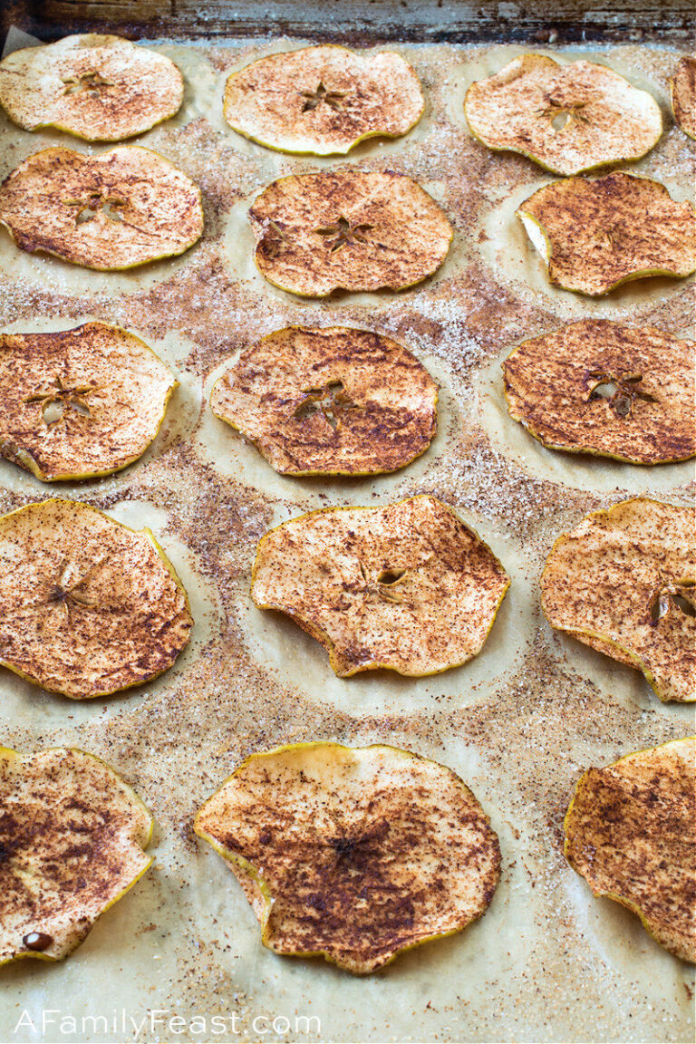 Homemade Apple Chips - A Family Feast®