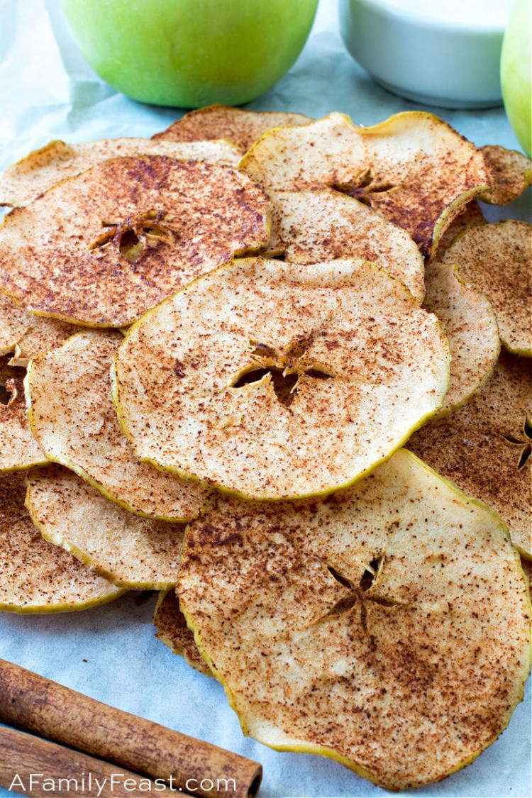 Homemade Apple Chips - A Family Feast®