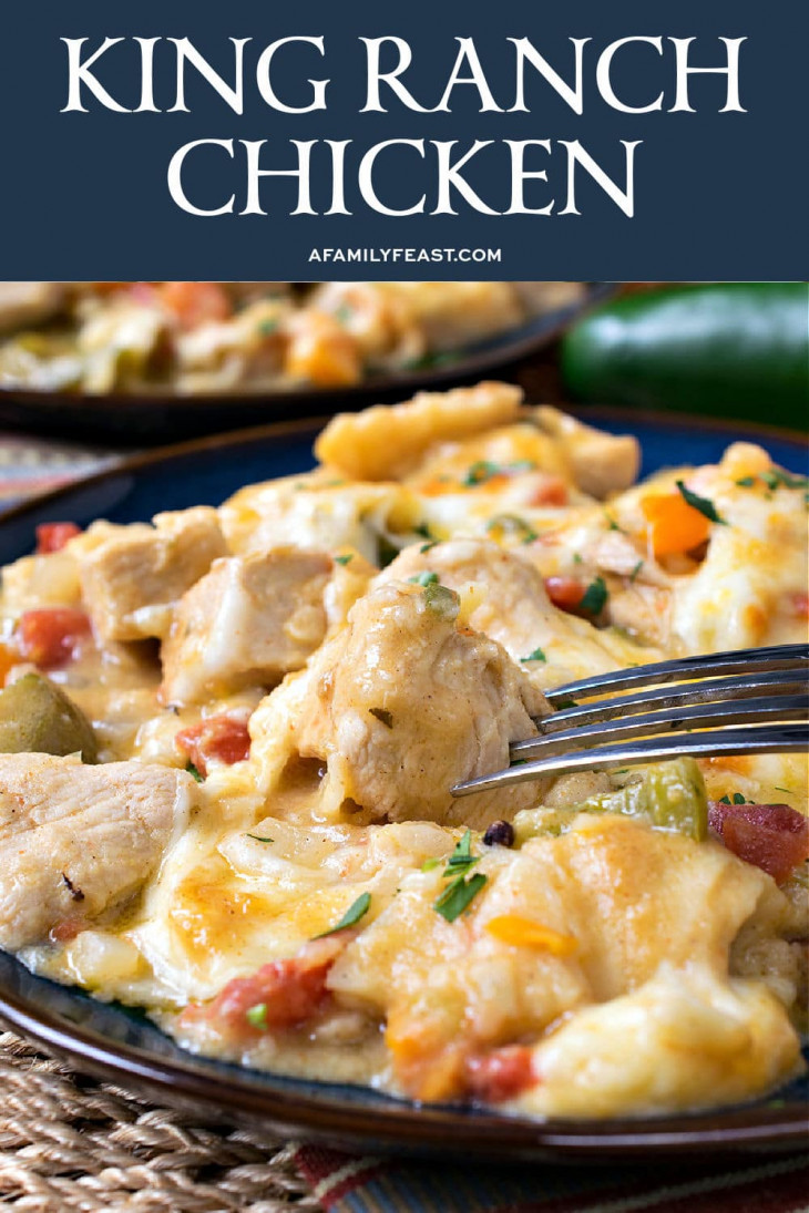 King Ranch Chicken - A Family Feast®