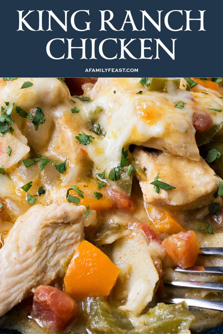 King Ranch Chicken - A Family Feast®