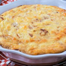 Crustless Turkey Quiche - A Family Feast®