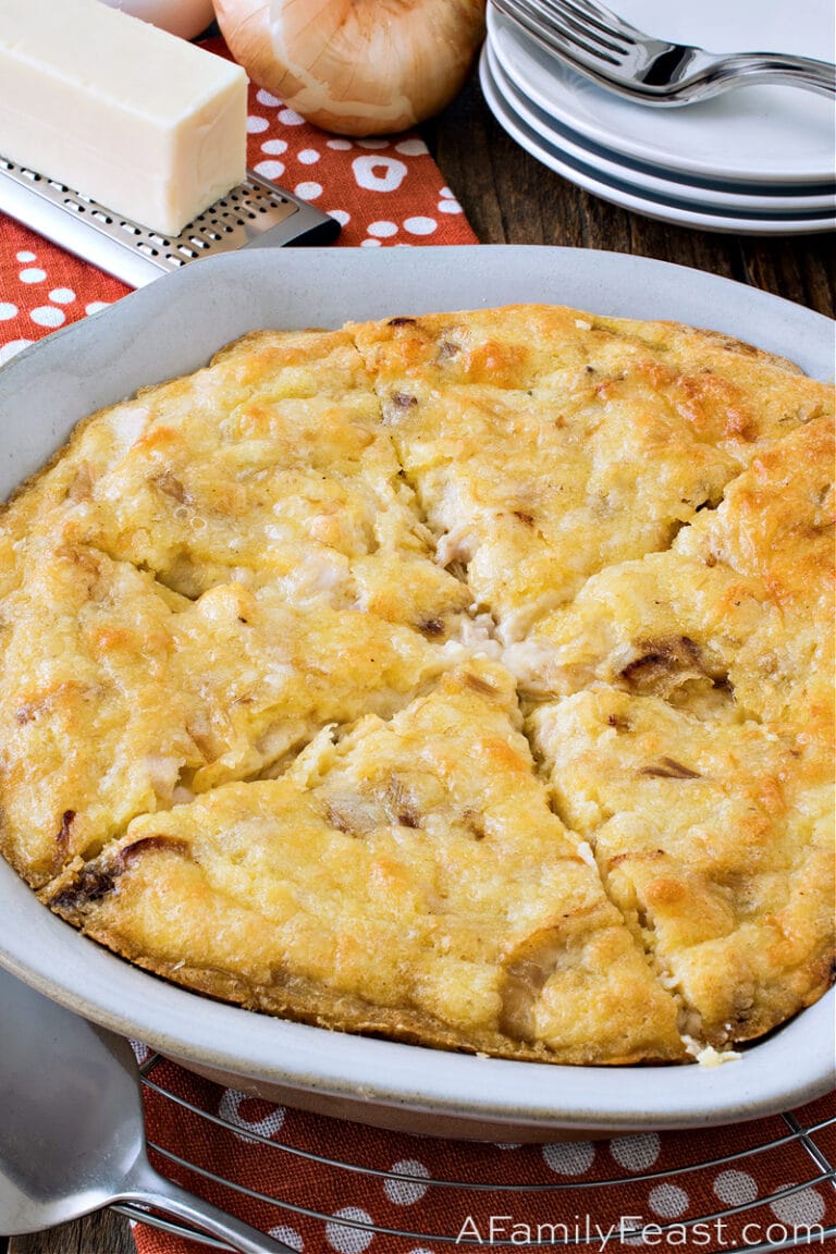 Crustless Turkey Quiche - A Family Feast®