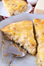 Crustless Turkey Quiche - A Family Feast®