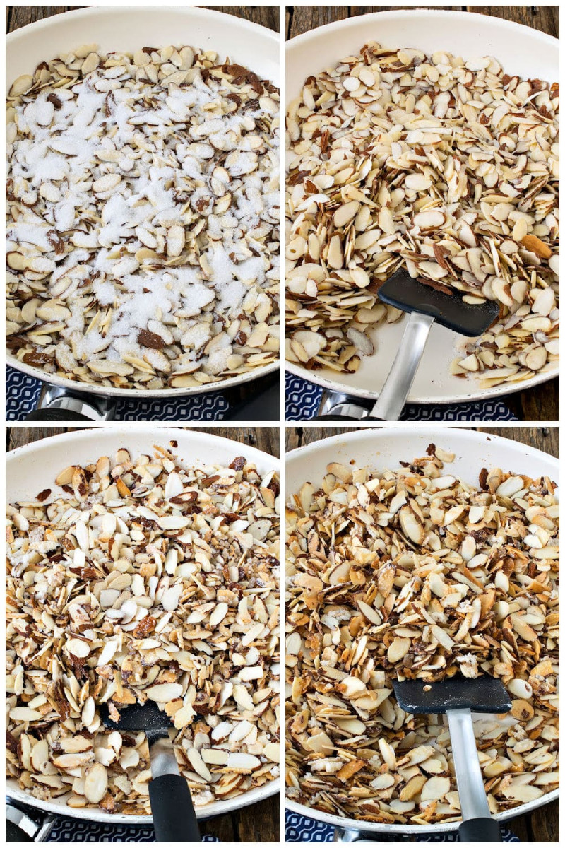 Sugared Sliced Almonds - A Family Feast®