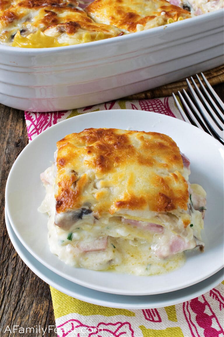 Ham and Swiss Lasagna - A Family Feast®