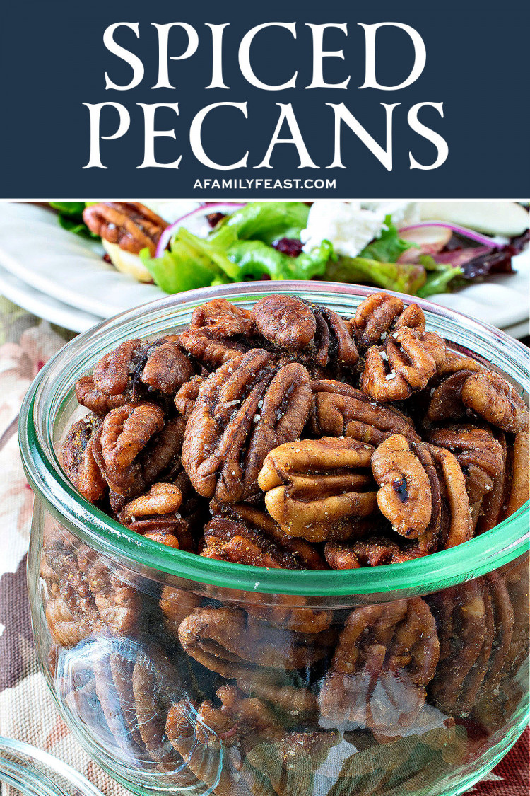 Spiced Pecans - A Family Feast®