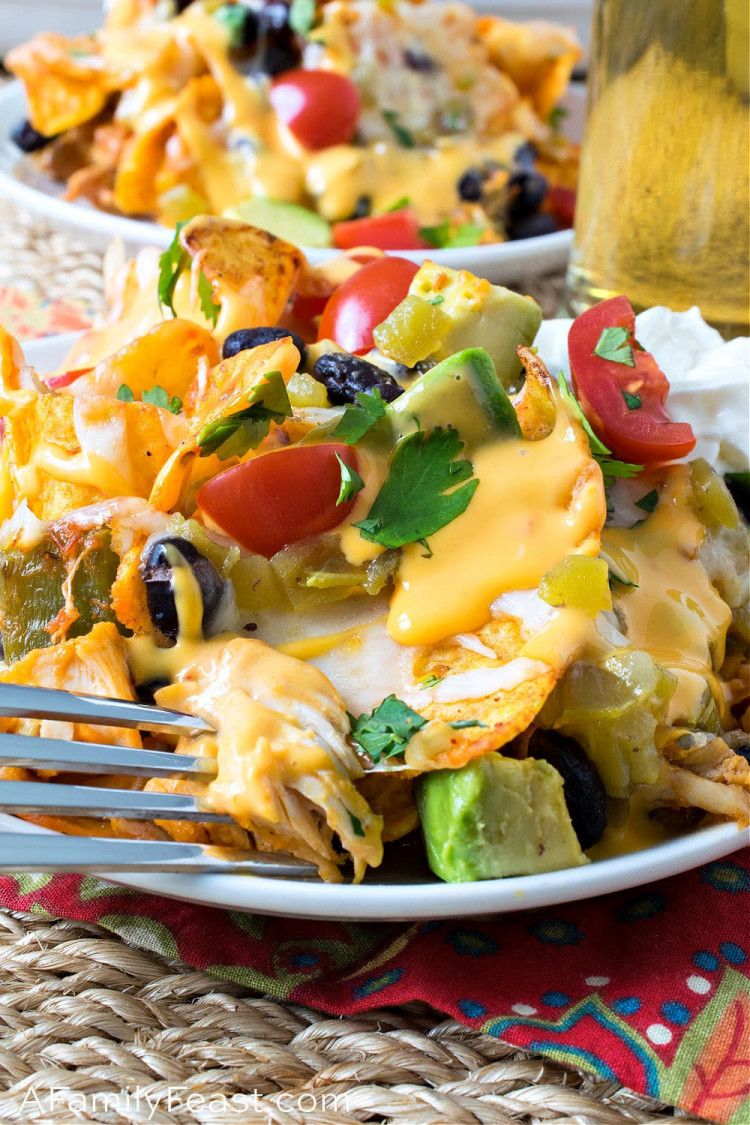 Chicken Nacho Casserole - A Family Feast®