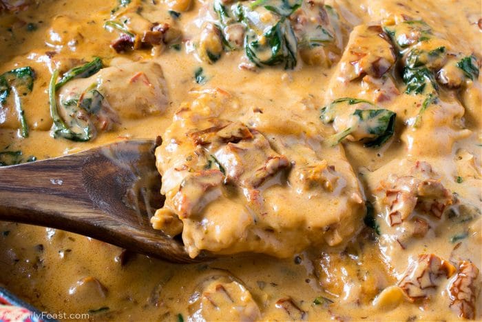 Creamy Tuscan Chicken - A Family Feast®
