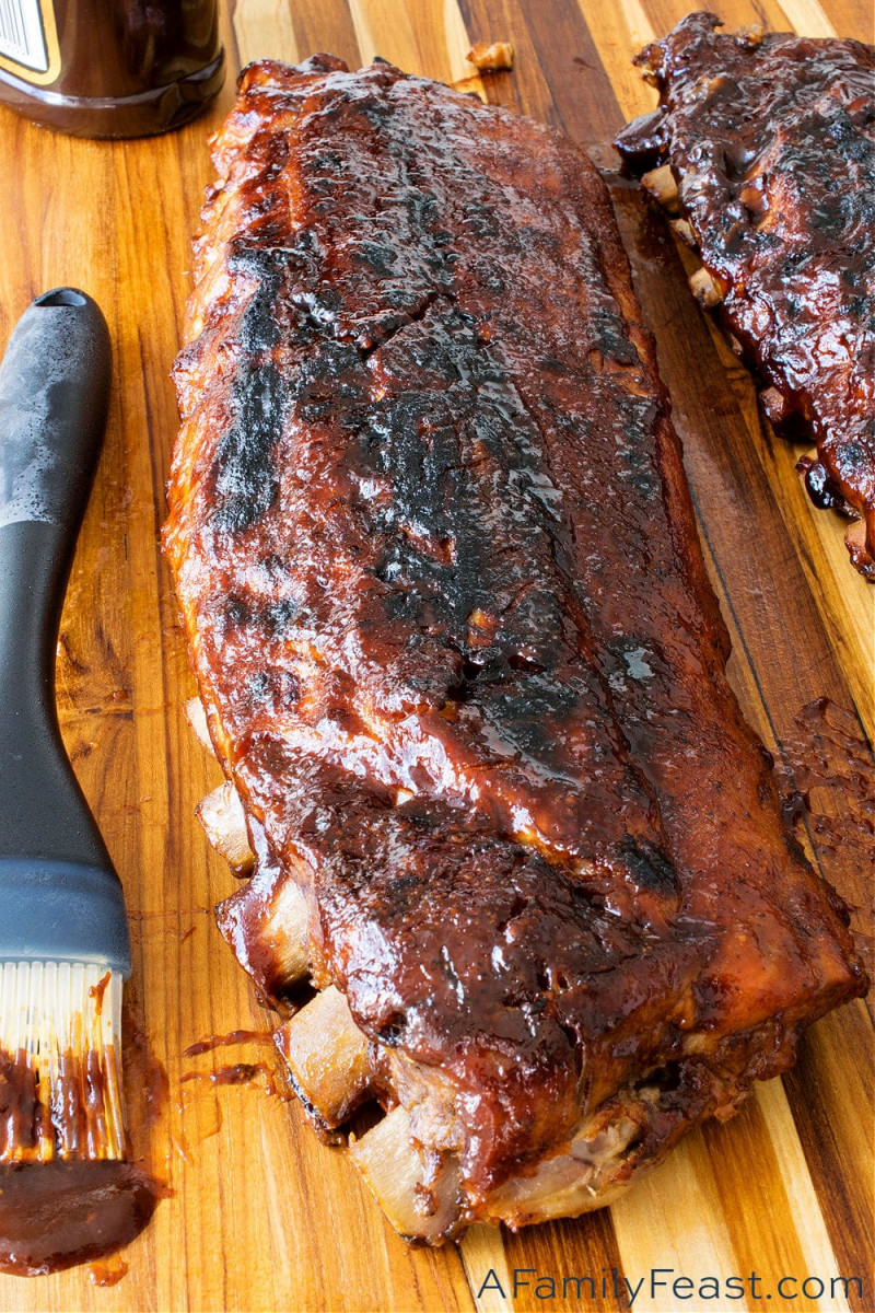Oven Baked Baby Back Ribs - A Family Feast®