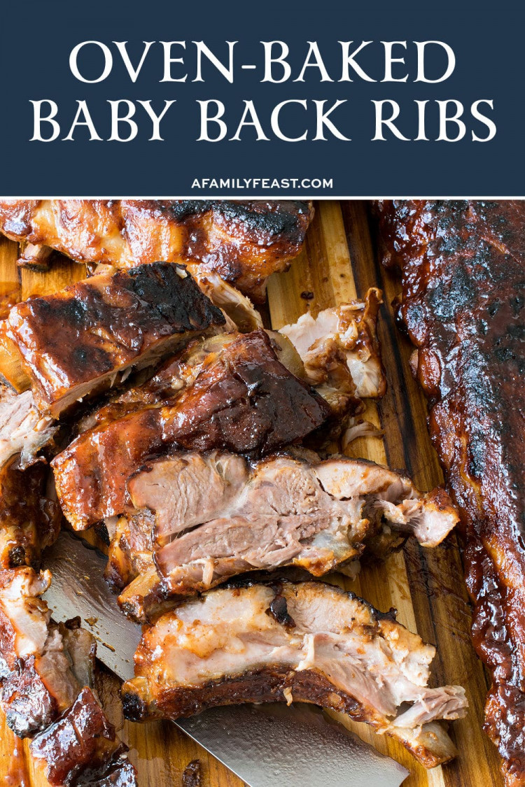 Oven Baked Baby Back Ribs - A Family Feast®
