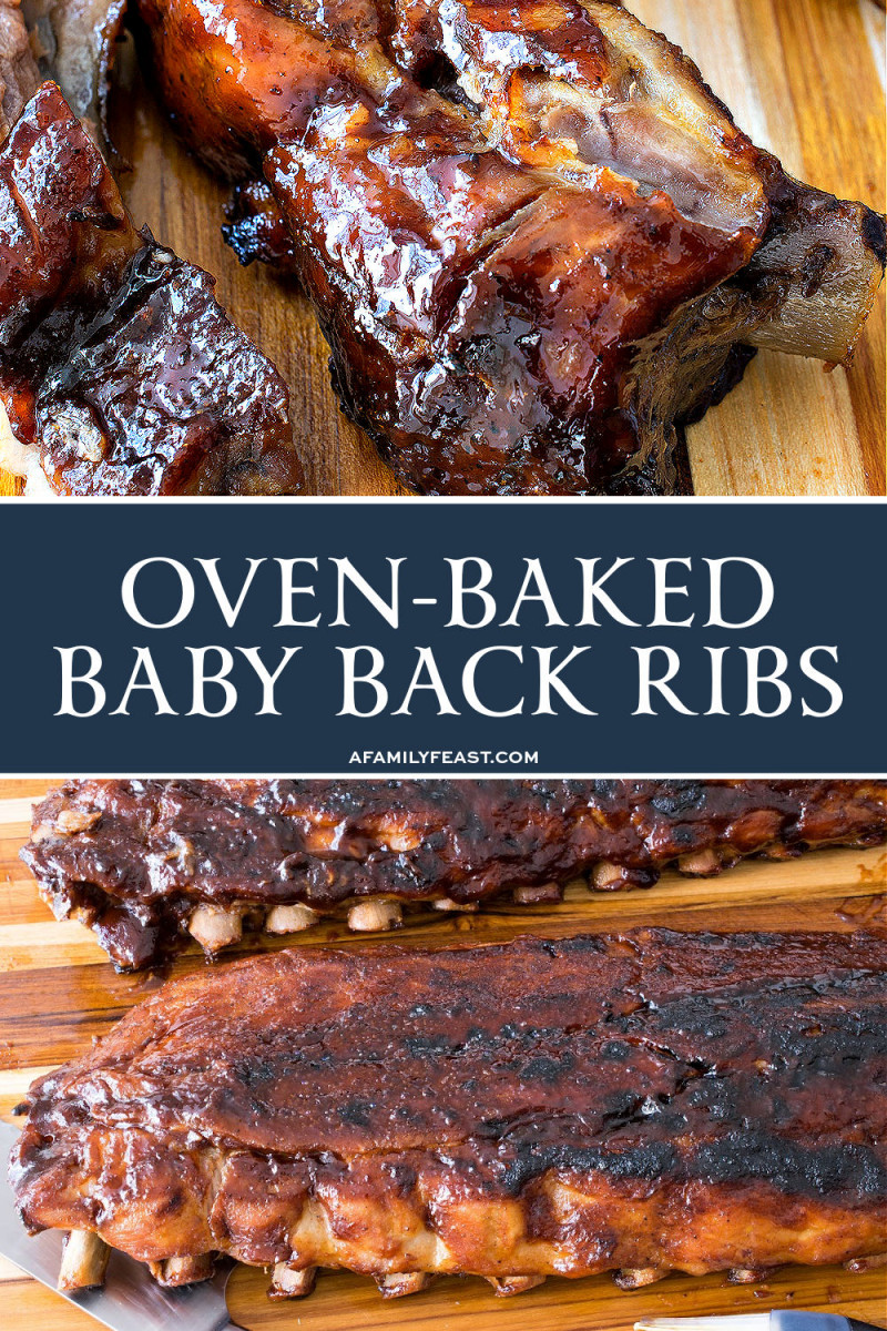 Oven Baked Baby Back Ribs - A Family Feast®