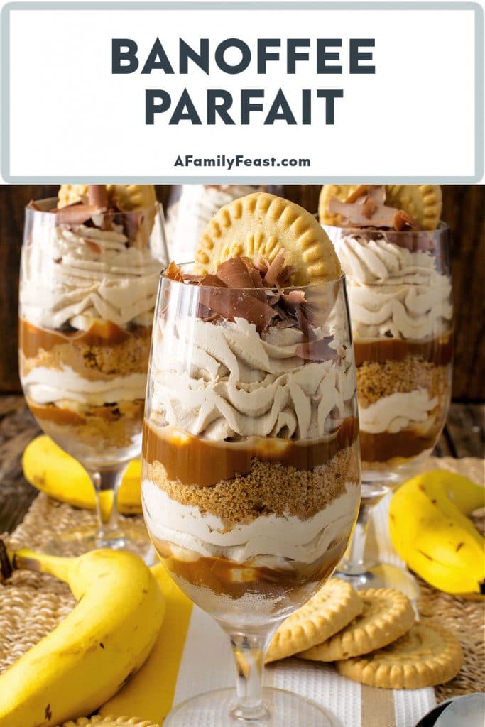 Banoffee Parfait - A Family Feast®