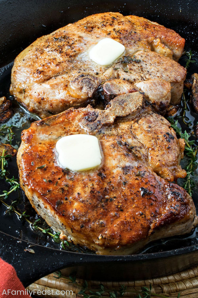 Perfect Pork Chops - A Family Feast®