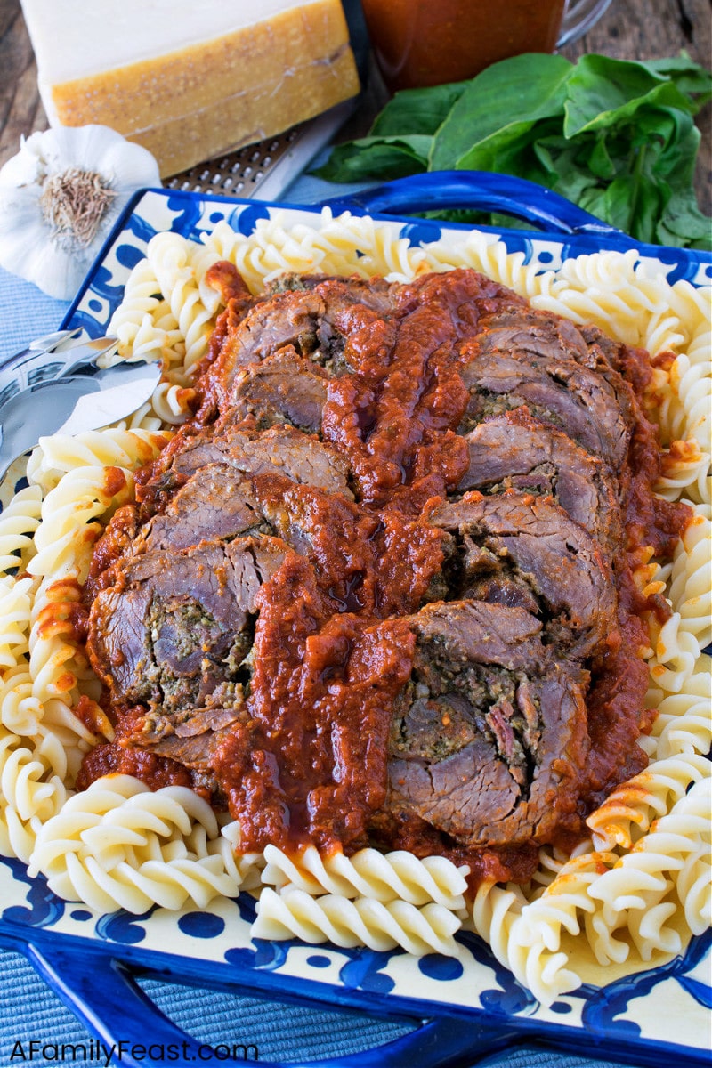 Grandma Gennaco's Beef Braciole - A Family Feast