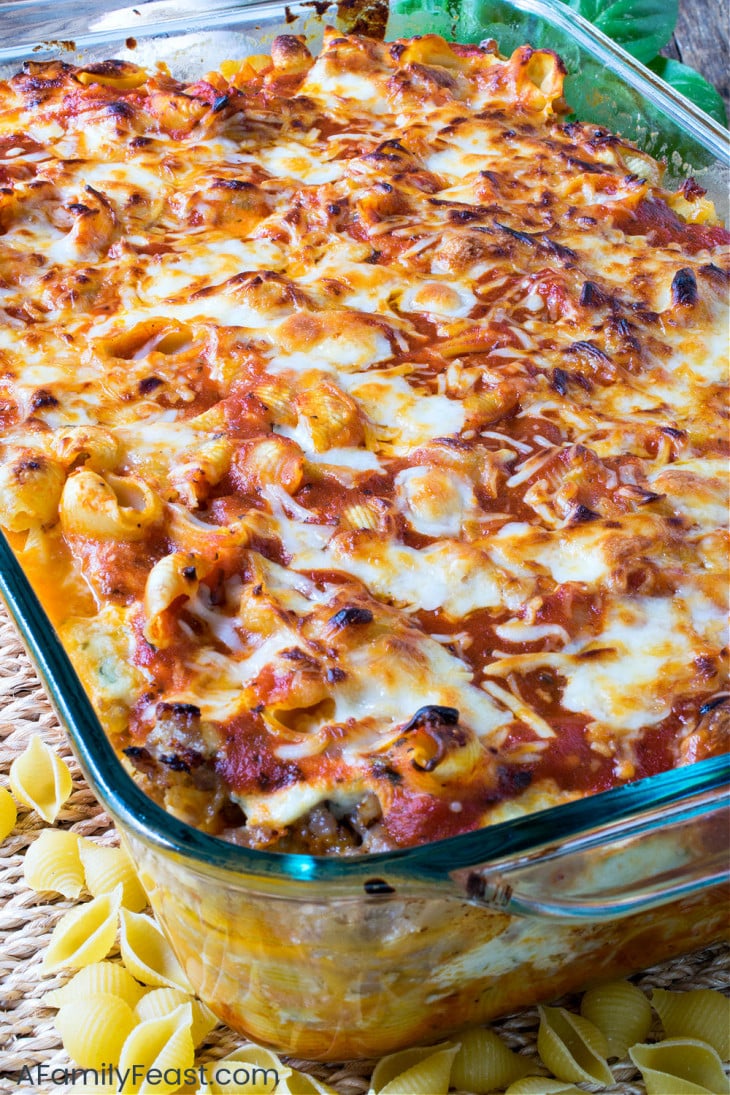 Unstuffed Shells - A Family Feast®