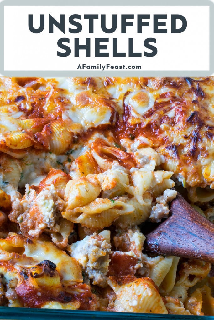 Unstuffed Shells - A Family Feast®