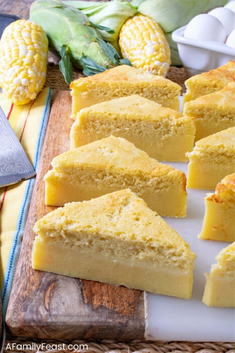 Magic Custard Corn Cake - A Family Feast®