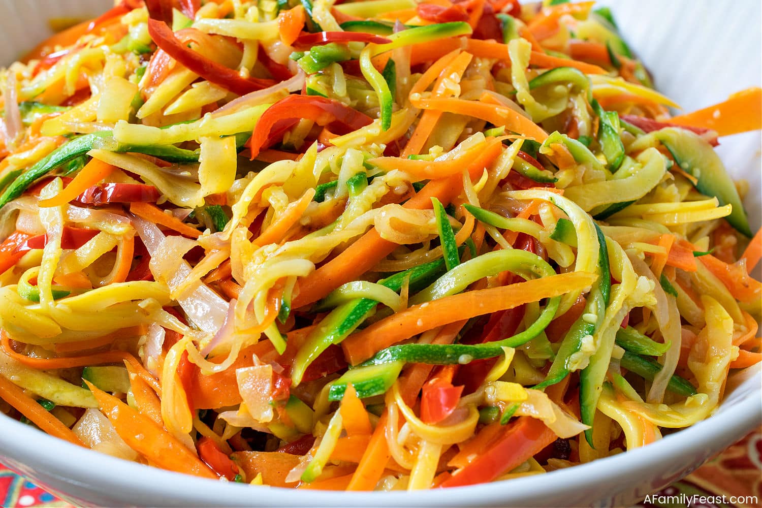 Julienne Vegetables