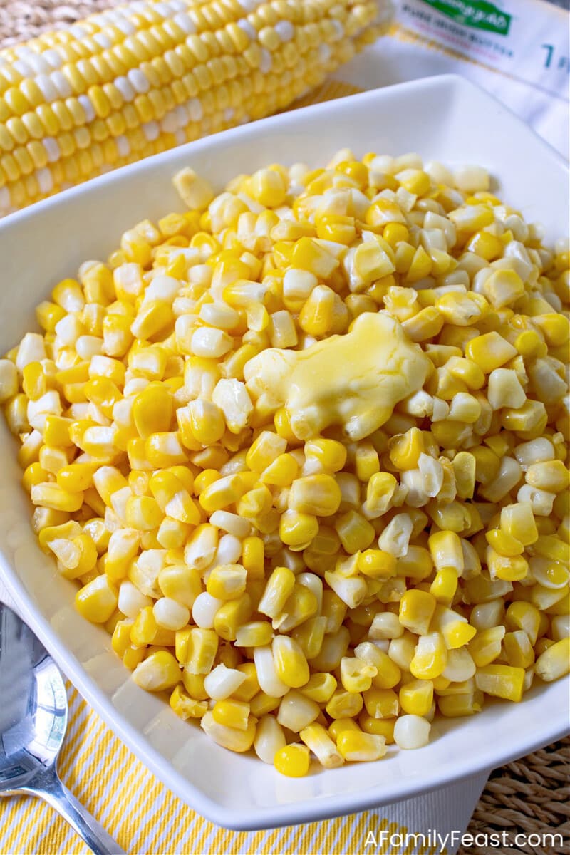 Sautéed Fresh Corn - A Family Feast®