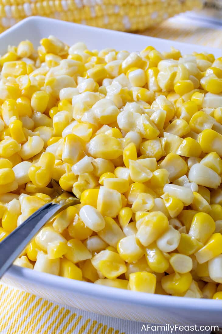 Sautéed Fresh Corn - A Family Feast®