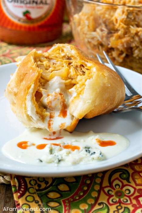 Buffalo Chicken Bombs - A Family Feast®