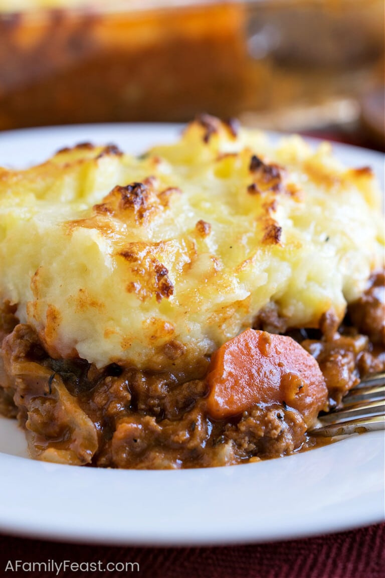 Cheddar Topped Shepherd’s Pie - A Family Feast®