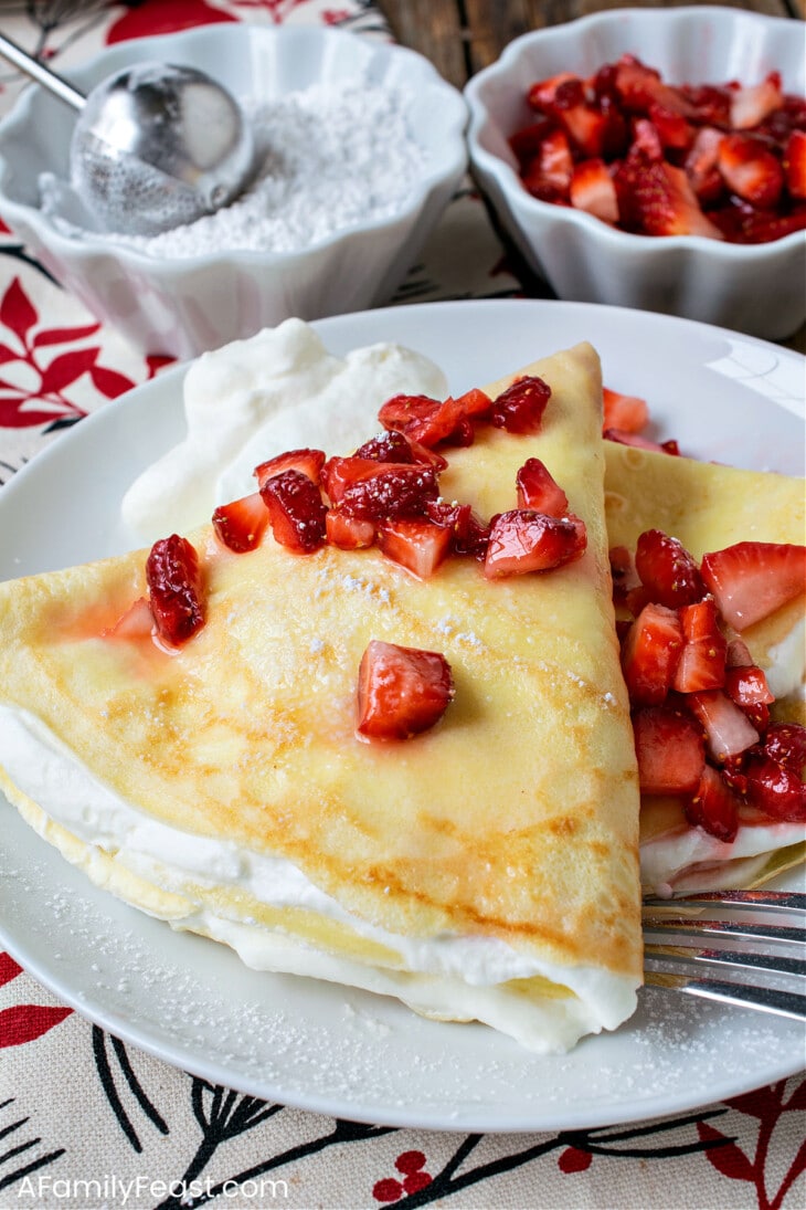 Perfect Homemade Crepes - A Family Feast®