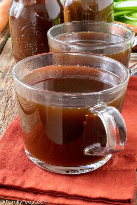 How to Make Beef Bone Broth - A Family Feast®