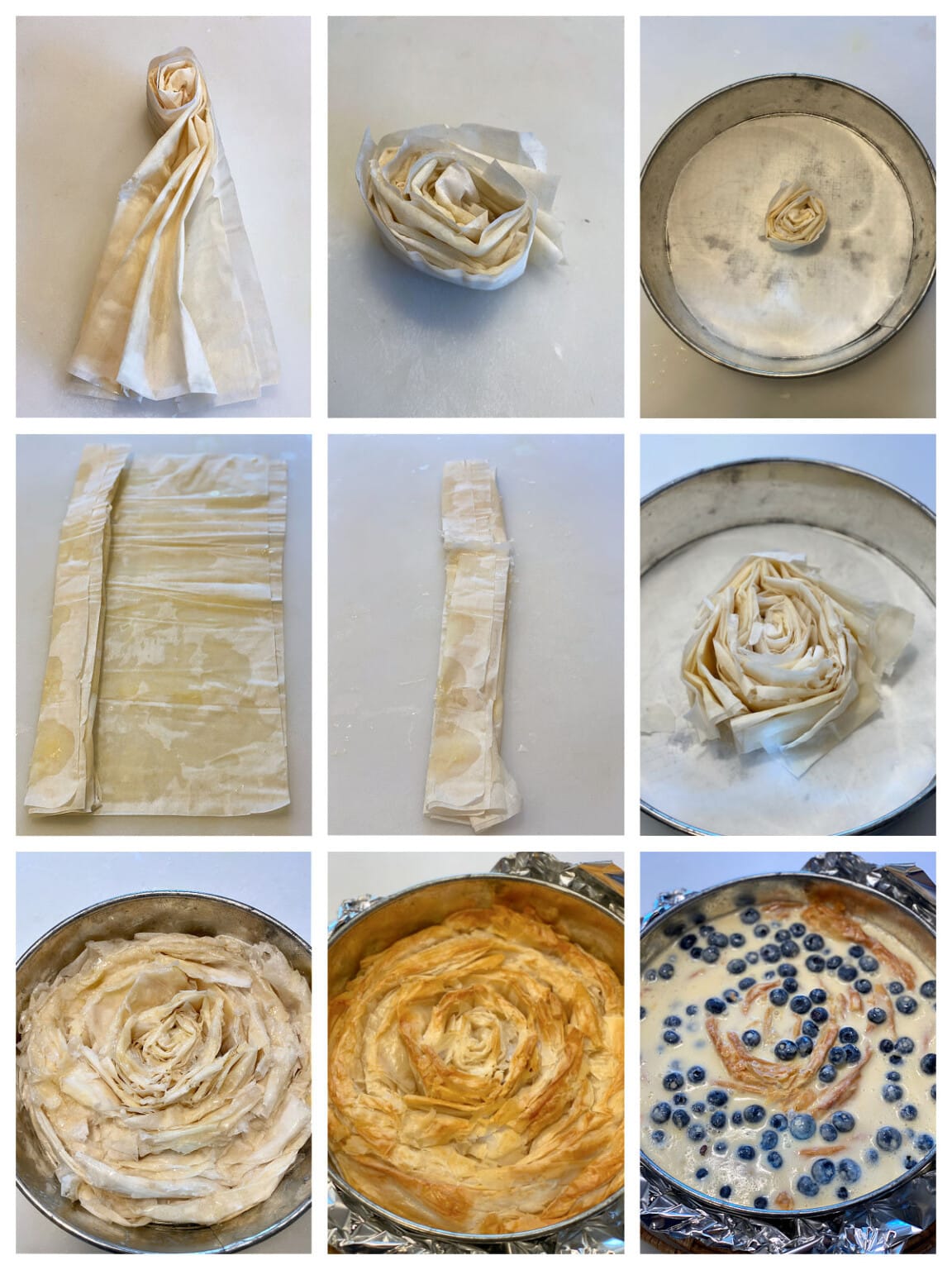 Lemon Blueberry Soufra - A Family Feast®