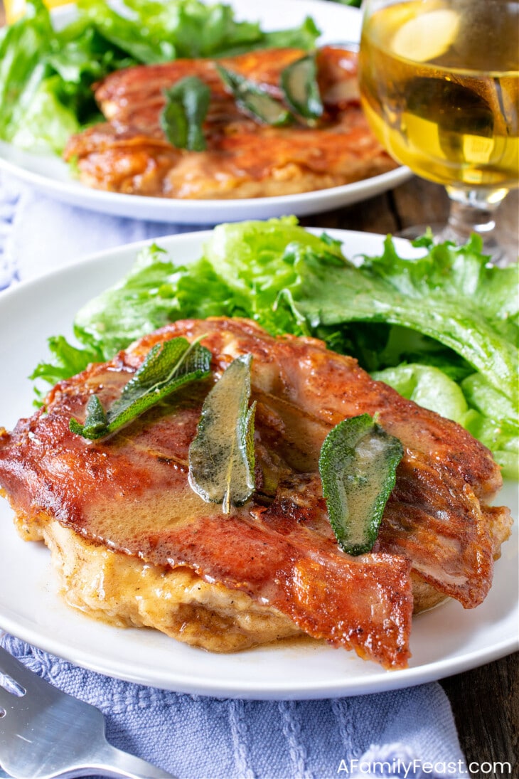 Chicken Saltimbocca - A Family Feast®