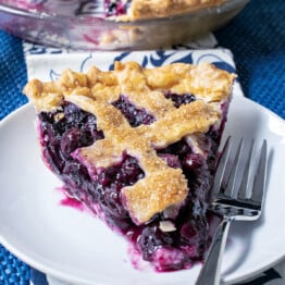 Fresh Blueberry Pie - A Family Feast®