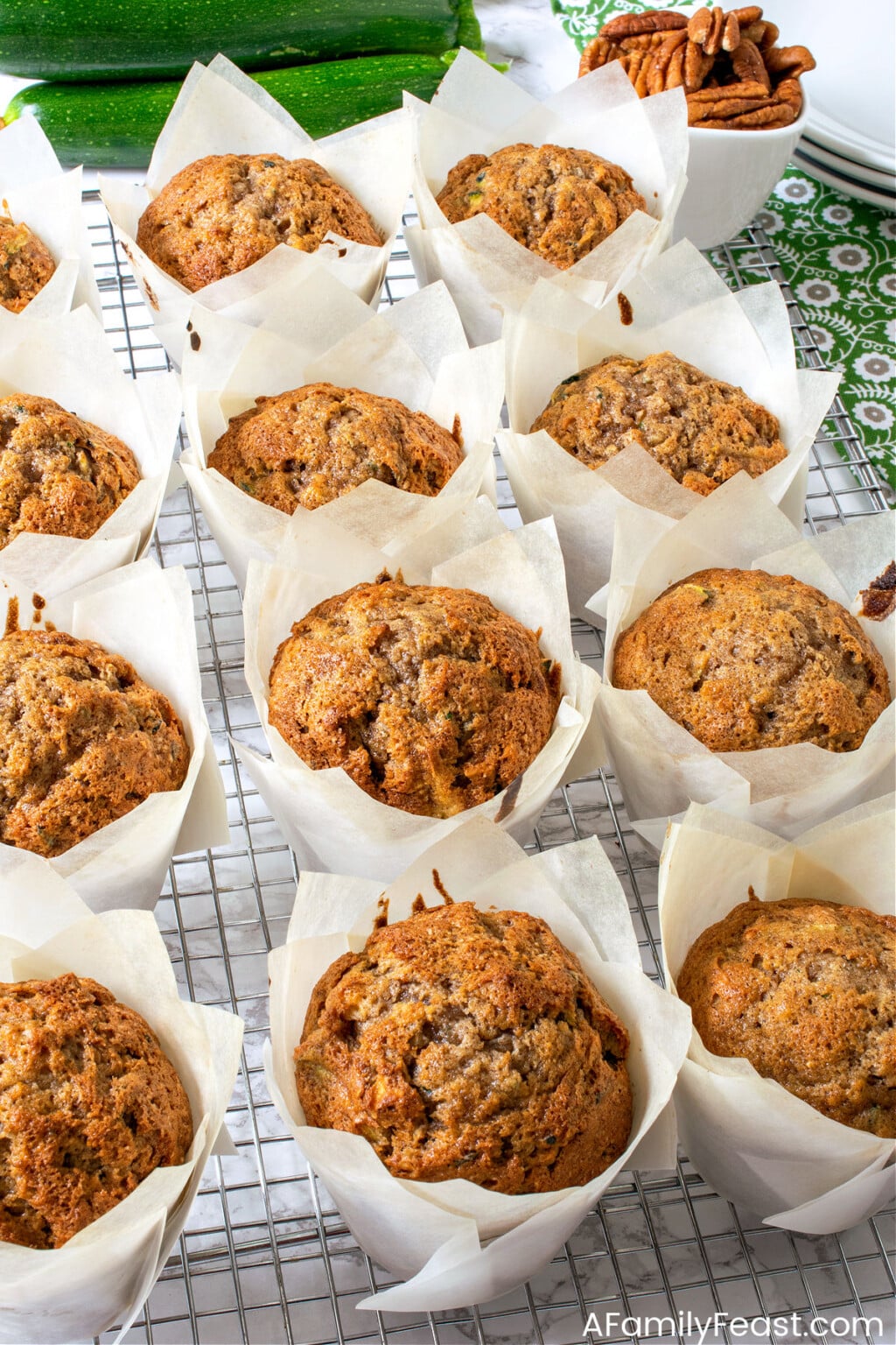 Zucchini Muffins - A Family Feast®