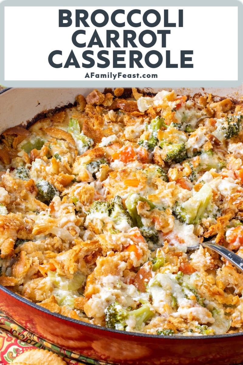 Broccoli Carrot Casserole - A Family Feast®