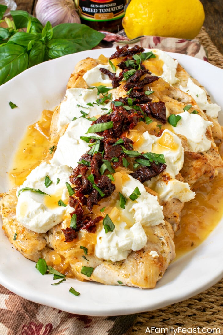 Copycat Carrabba's Chicken Bryan - A Family Feast®