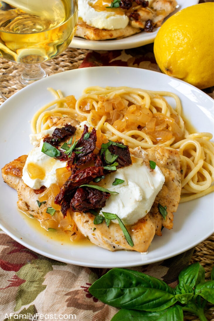 Copycat Carrabba's Chicken Bryan - A Family Feast®