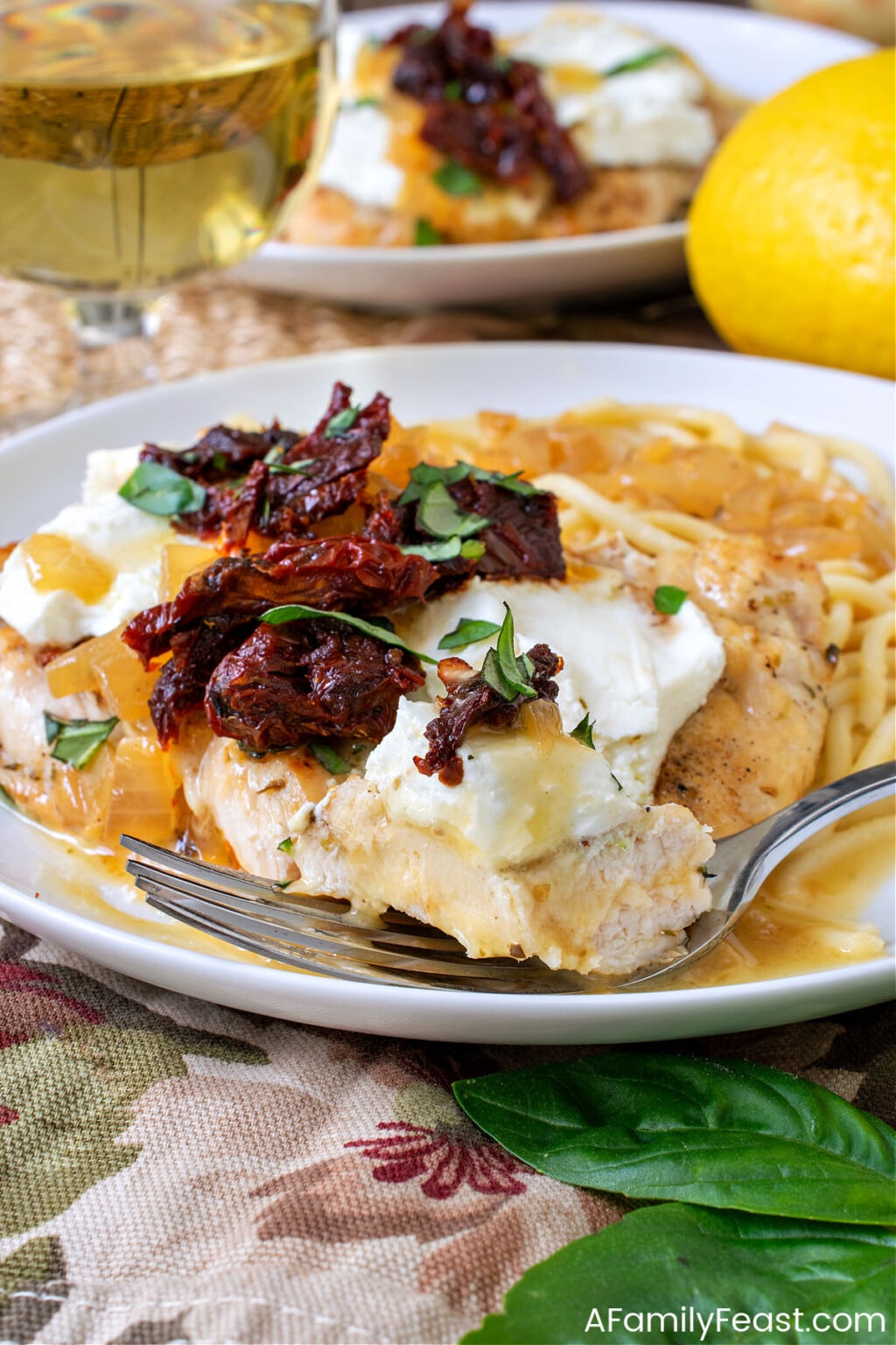 Copycat Carrabba's Chicken Bryan - A Family Feast®