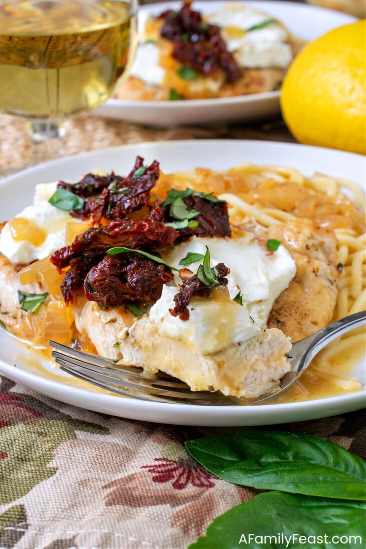 Copycat Carrabba's Chicken Bryan - A Family Feast®