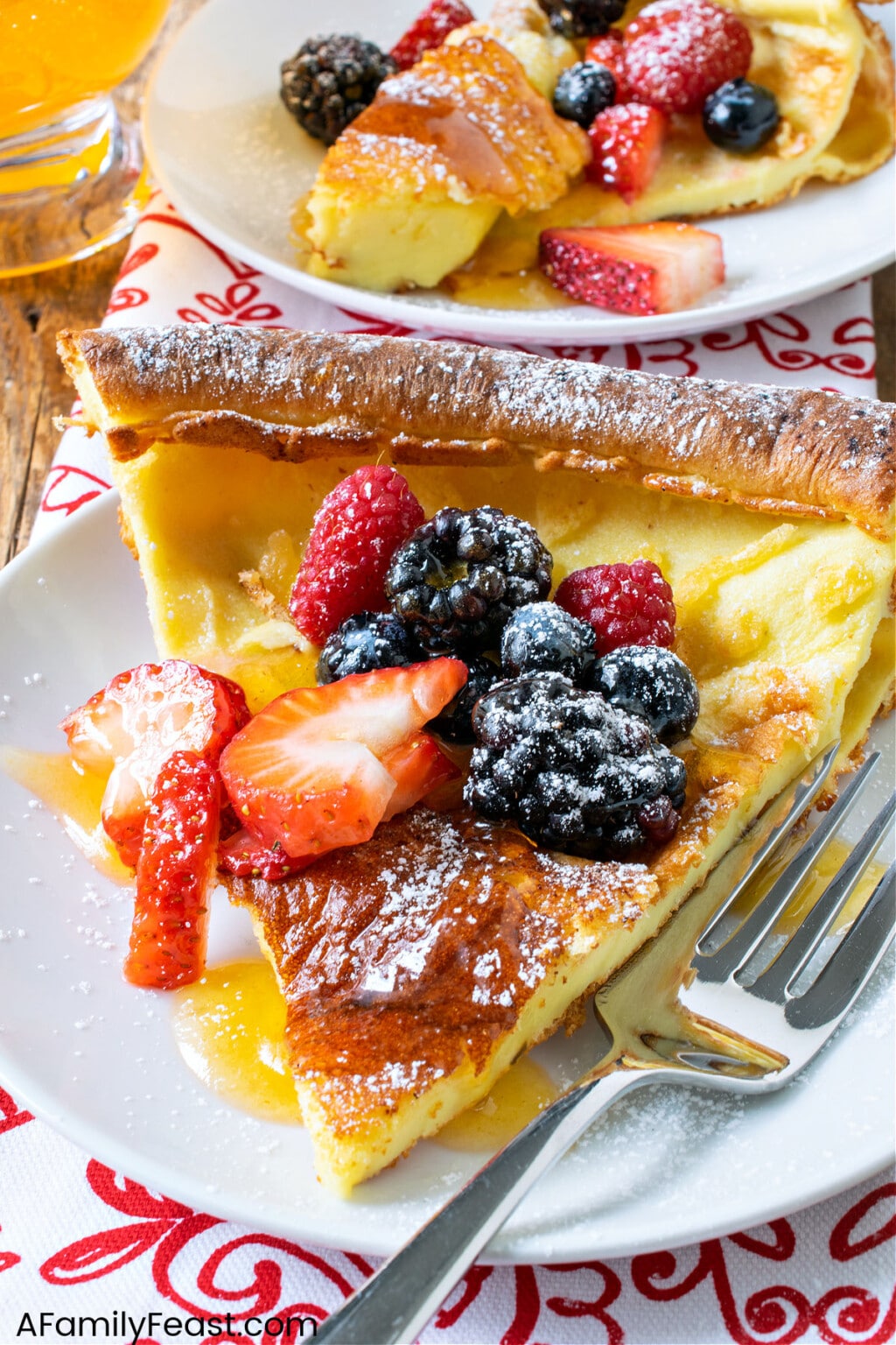Dutch Baby with Mixed Berries - A Family Feast®