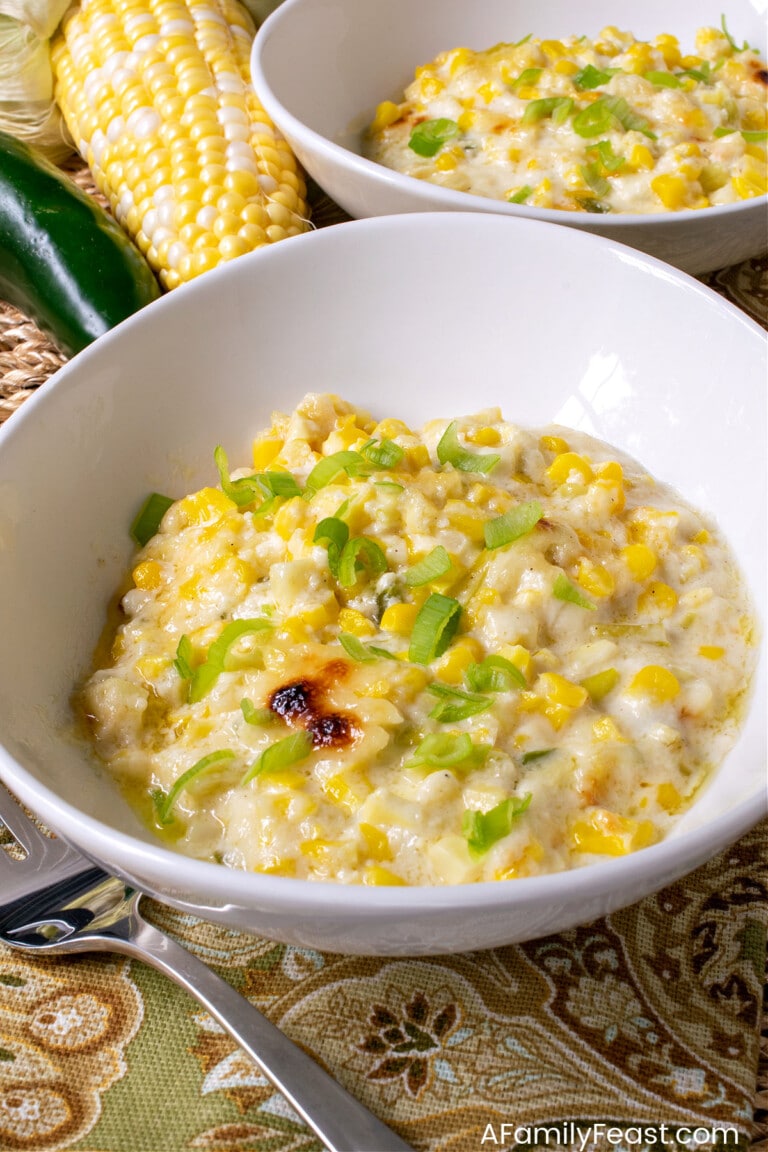 Korean Cheese Corn - A Family Feast®
