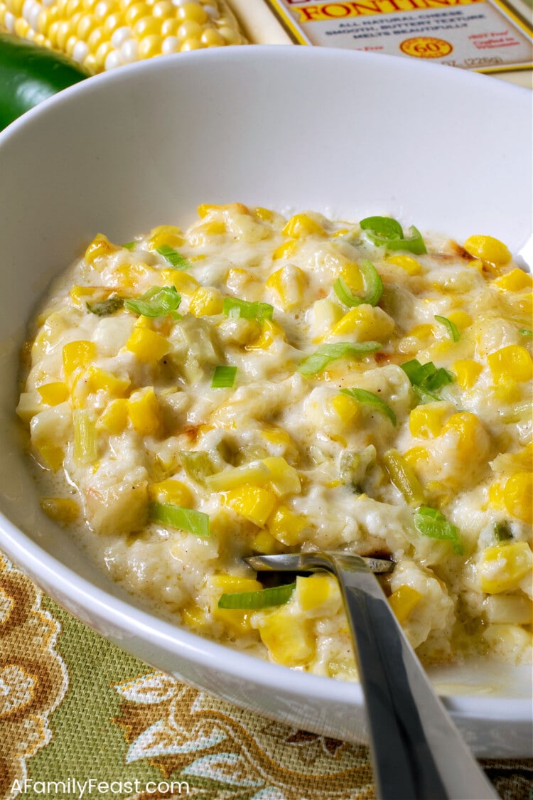 Korean Cheese Corn - A Family Feast®