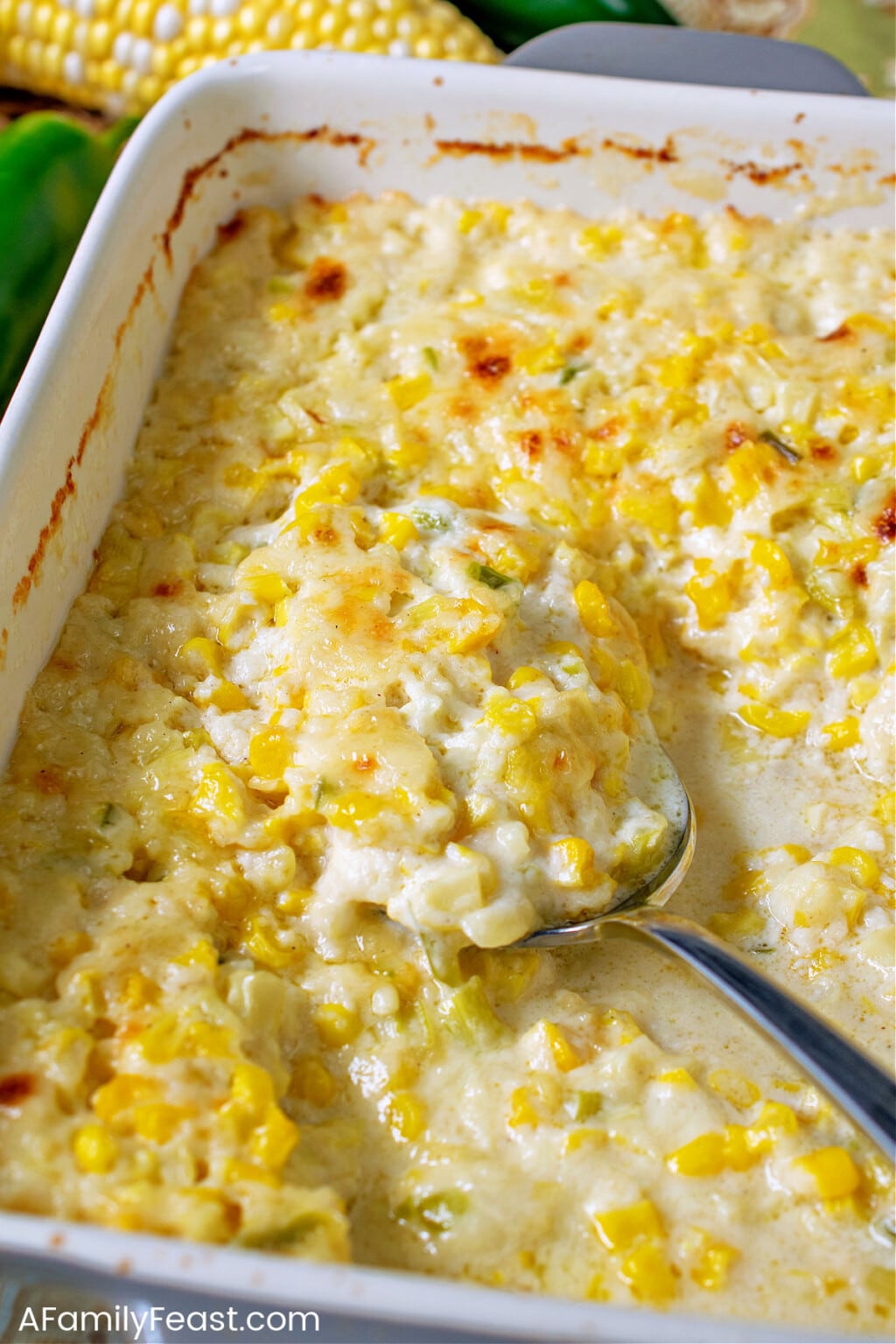 Korean Cheese Corn - A Family Feast®