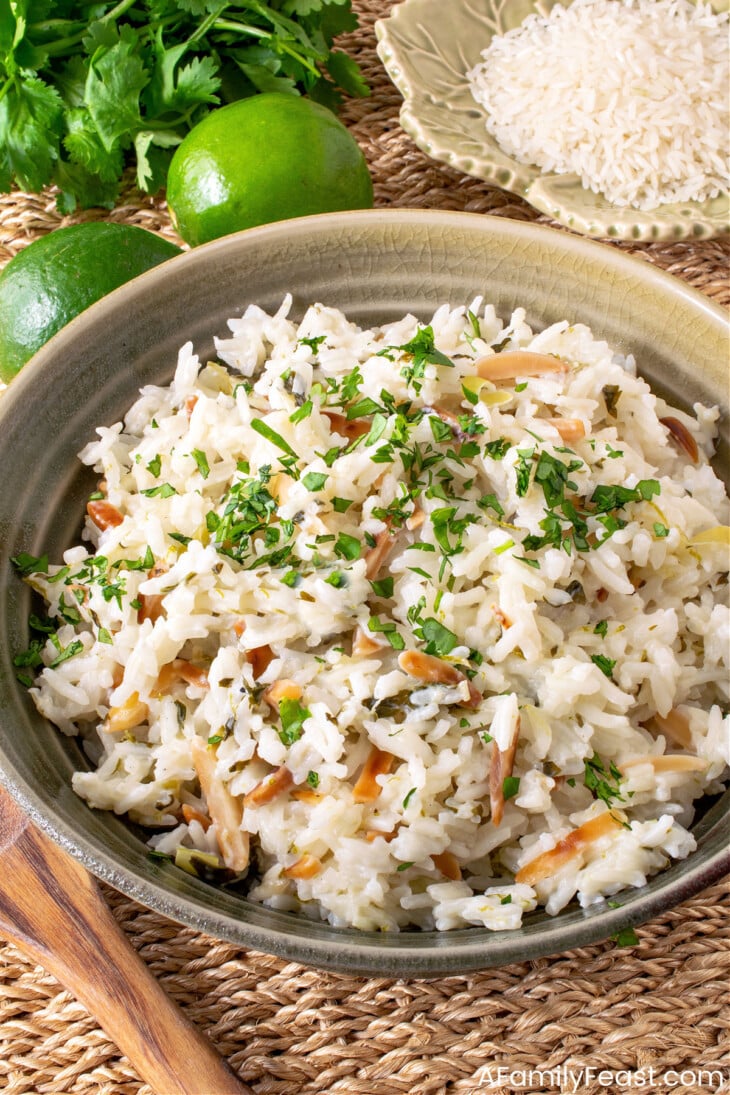 Coconut Rice - A Family Feast®