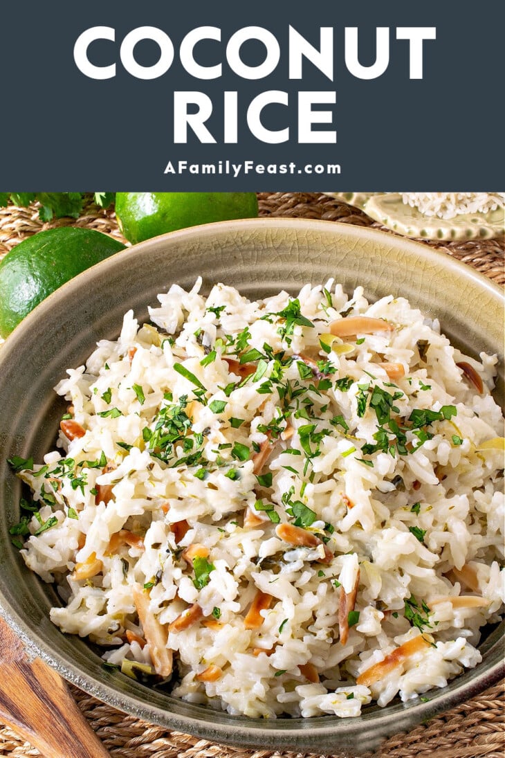 Coconut Rice - A Family Feast®