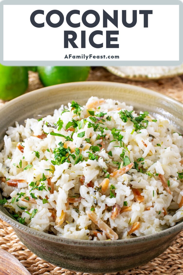 Coconut Rice - A Family Feast®