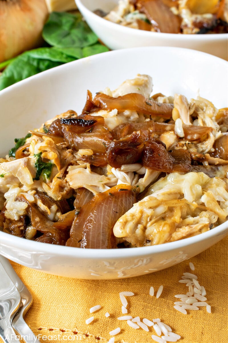 French Onion Chicken & Rice - A Family Feast®