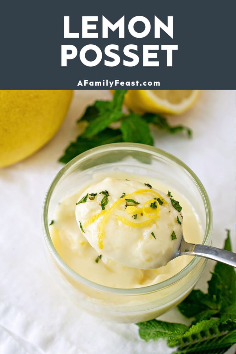 Lemon Posset - A Family Feast®