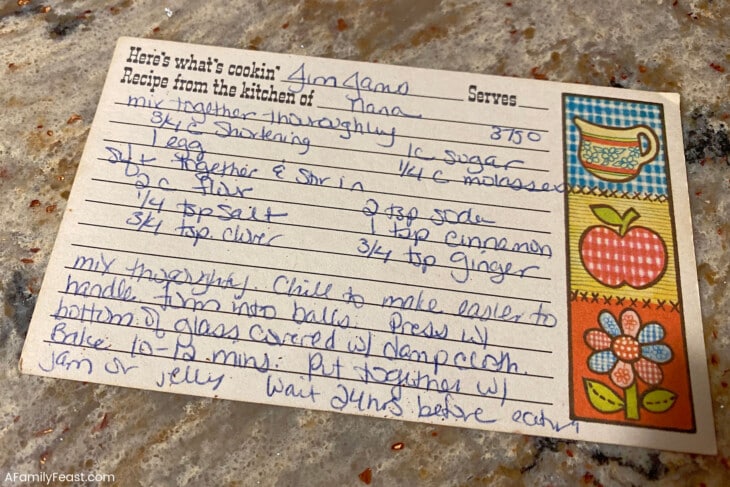 Nana's Jim Jams - A Family Feast®