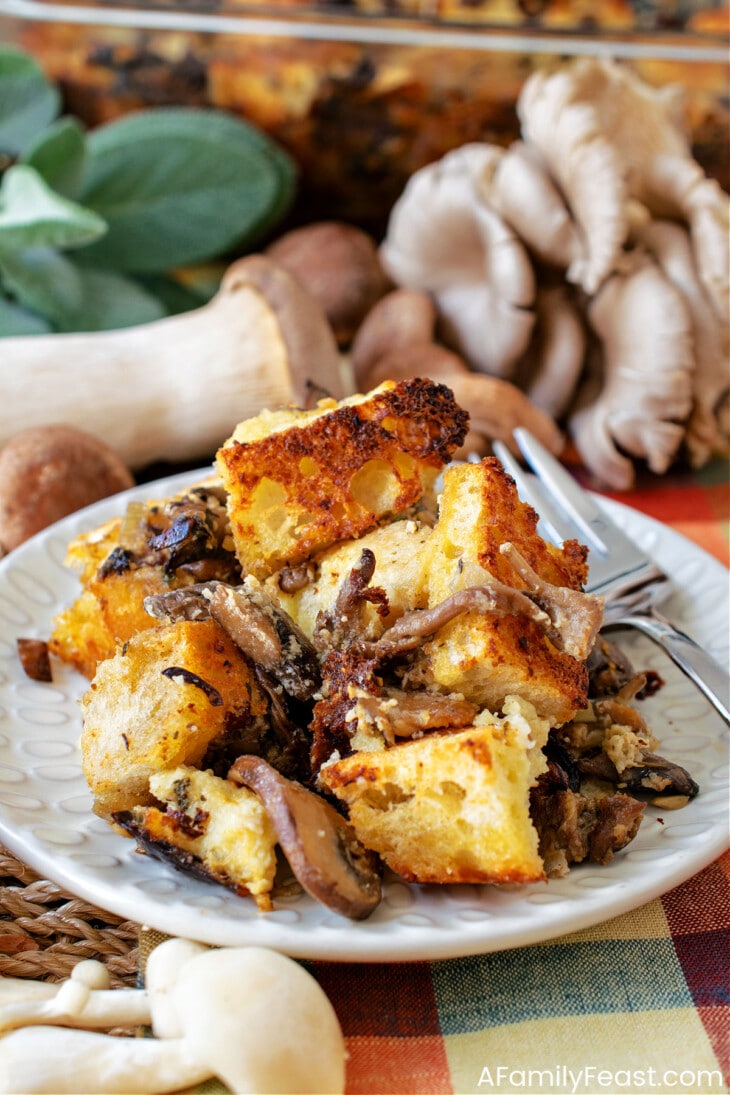 Wild Mushroom Dressing - A Family Feast®