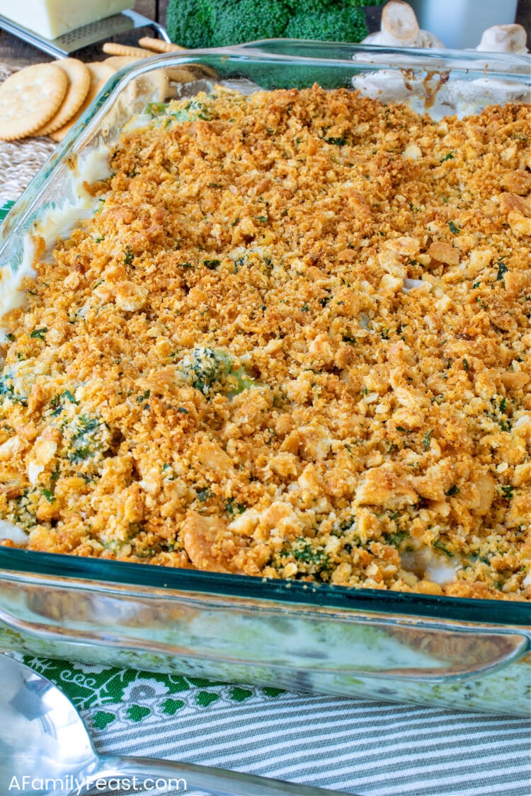 Broccoli Cheese Casserole - A Family Feast®