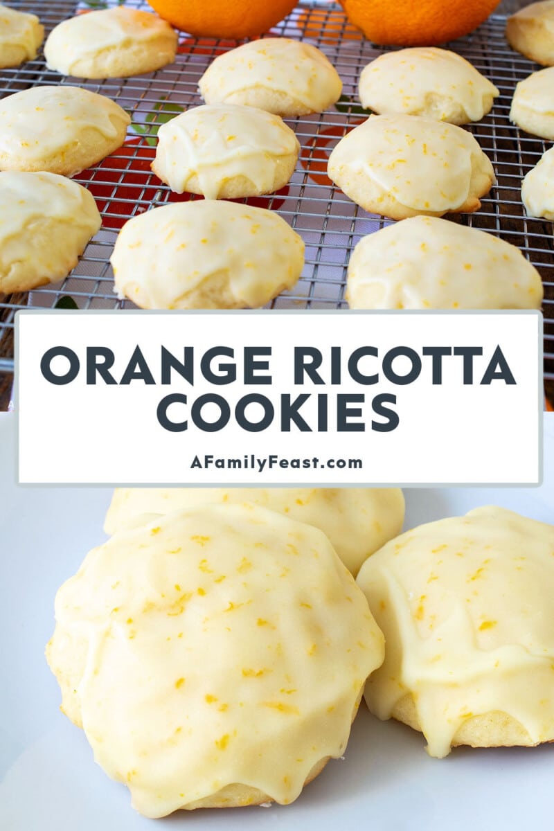 Orange Ricotta Cookies - A Family Feast®